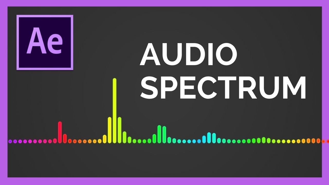 After Effects Tutorial Audio Spectrum Effect In After Effects No