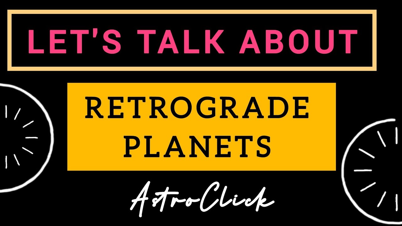 Retrograde Planets In Astrology Vedic Astrology Effect Of