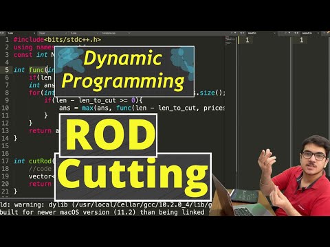 Rod Cutting Dynamic Programming Cp Course Ep 97 Youtube