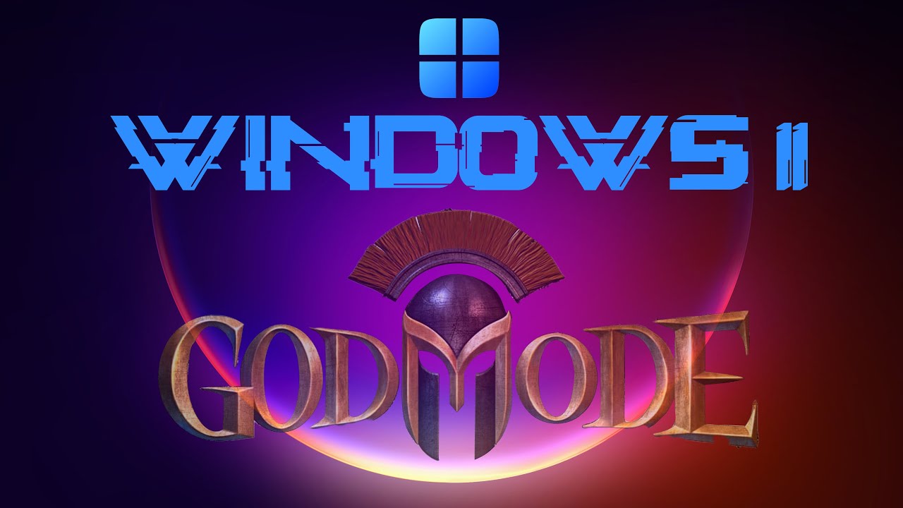 Windows 11 God Mode Activate God Mode In Windows 11 Youtube