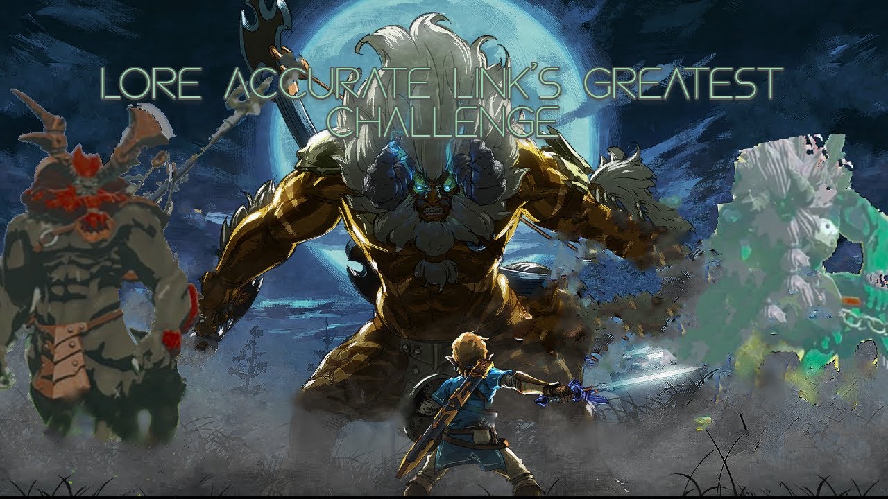 Lore Accurate Link S Greatest Challenge 3 Lynels Youtube