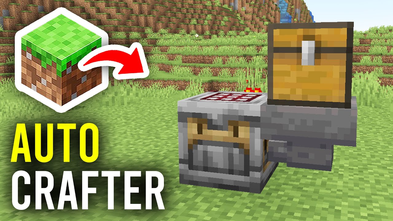 How To Make Automatic Crafter In Minecraft Full Guide Youtube