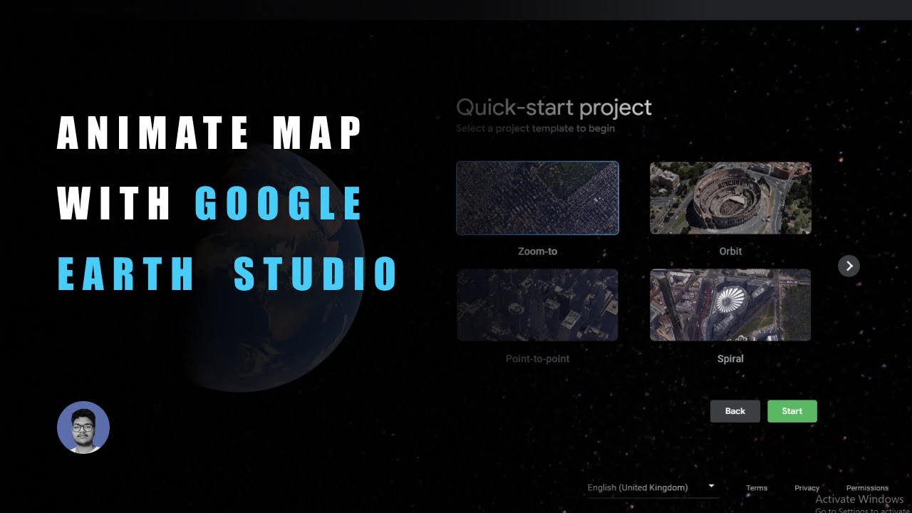3d Map Animations With Google Earth Studio Full Tutorial Animation