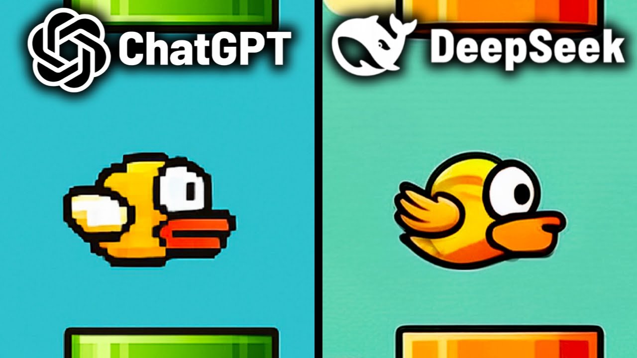 Chatgpt Vs Deepseek Make Flappy Bird Youtube