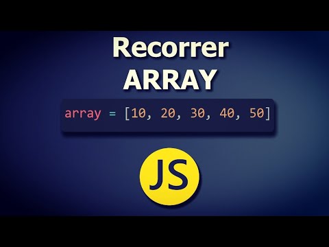 Javascript 3 Formas De Recorrer Un Array Para Principiantes Youtube