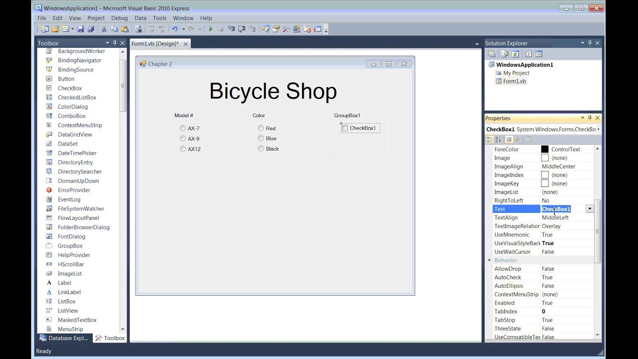 Chapter 2 Visual Basic Youtube