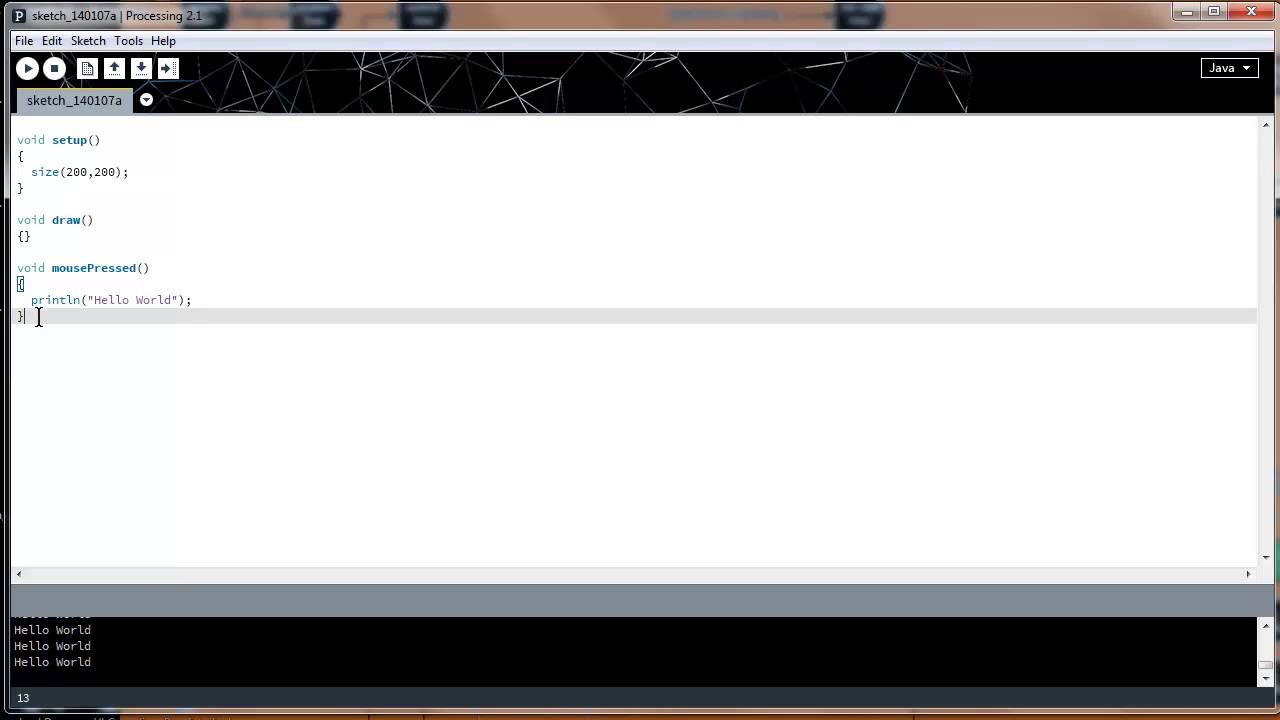 Processing 5 Mouse Input Youtube
