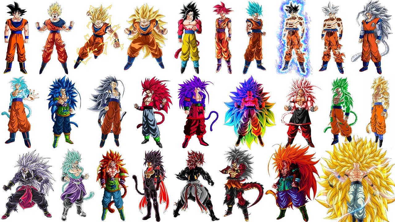 Todas Las Transformaciones De Goku Del 1 Al 100 Youtube – Bilarasa Todas Las Transformaciones De Goku Del 1 Al 100 Youtube – Bilarasa