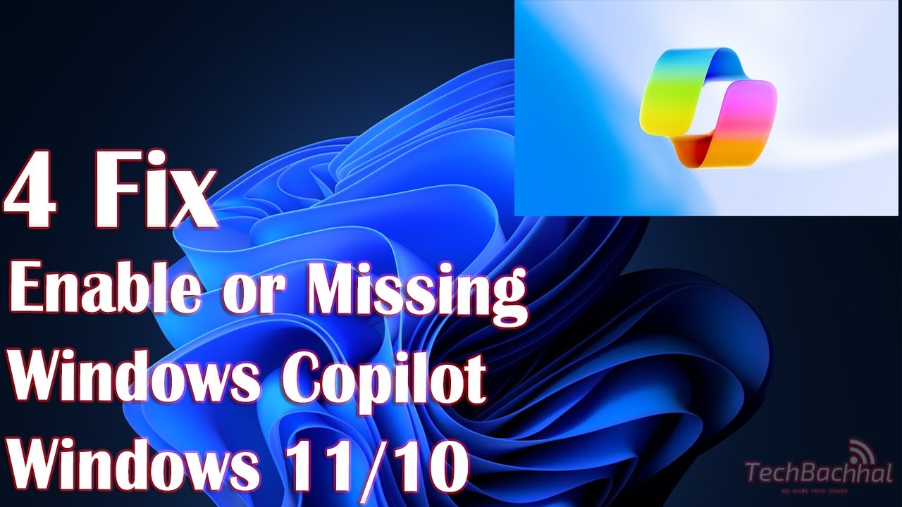 Fix Copilot Missing On Windows 11 23h2 How To Enable New Copilot On ... Fix Copilot Missing On Windows 11 23h2 How To Enable New Copilot On ...