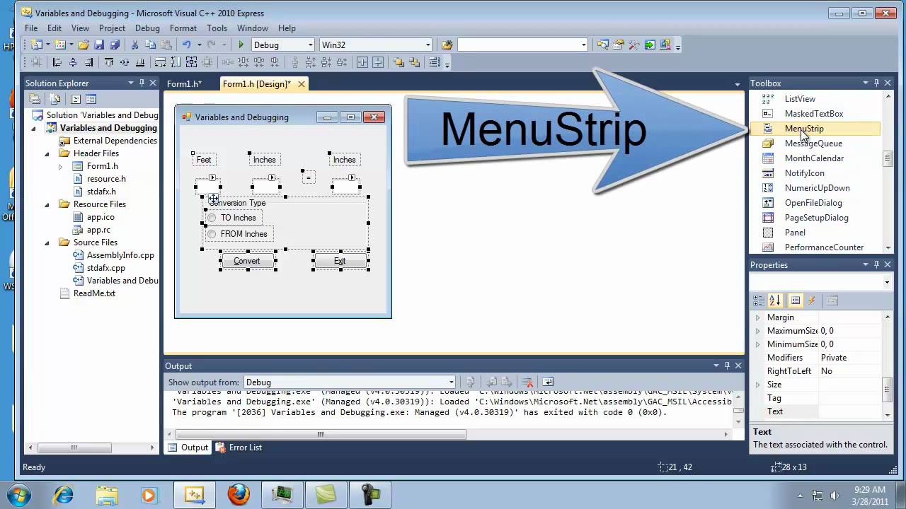 Visual C 2010 Express Tutorial 4 Functions Dysfunction Of