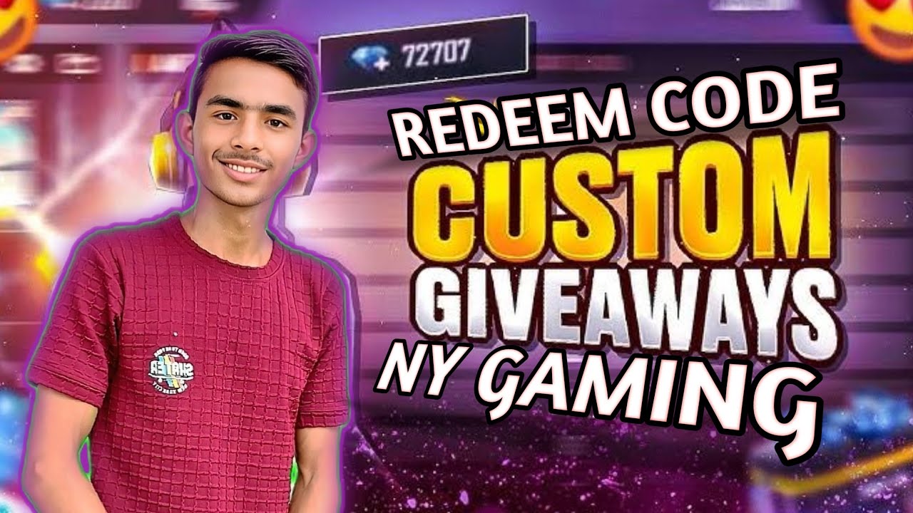 Free Fire Redeem Code Giveaway Youtube