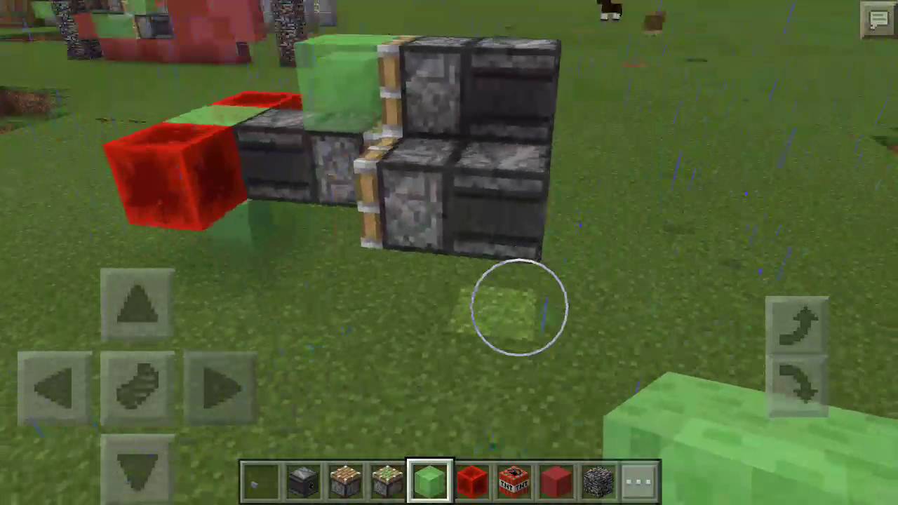 Minecraft Pe Easy Redstone Missile Youtube