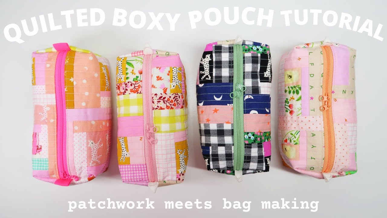 Quilted Box Pouch Tutorial At Skye Fishbourne Blog