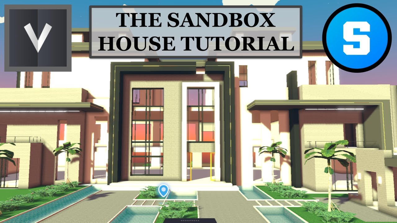 Modern Villa House Tutorial In The Sandbox Gamemaker Part 1 Youtube