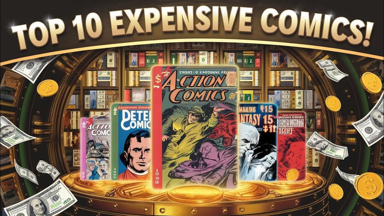 Top 10 Most Expensive Comic Books Ever Sold Youtube