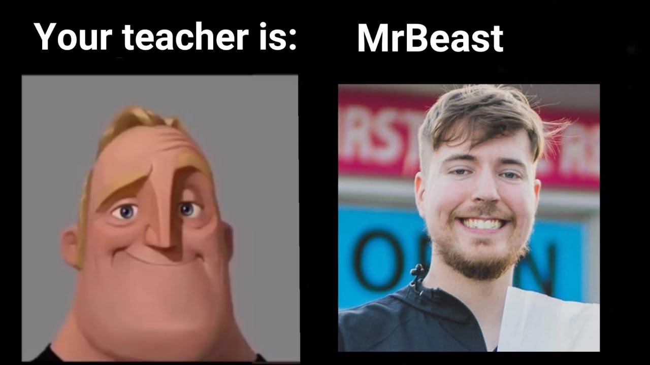 Mr Incredible Becoming Uncanny Meme Teacher Edition Youtube