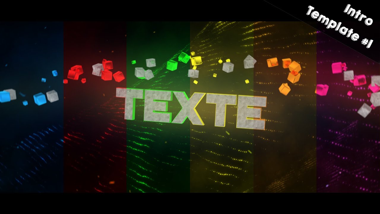 Free Flashy Sync Intro 1 C4d Ae Template Full Tutorial English