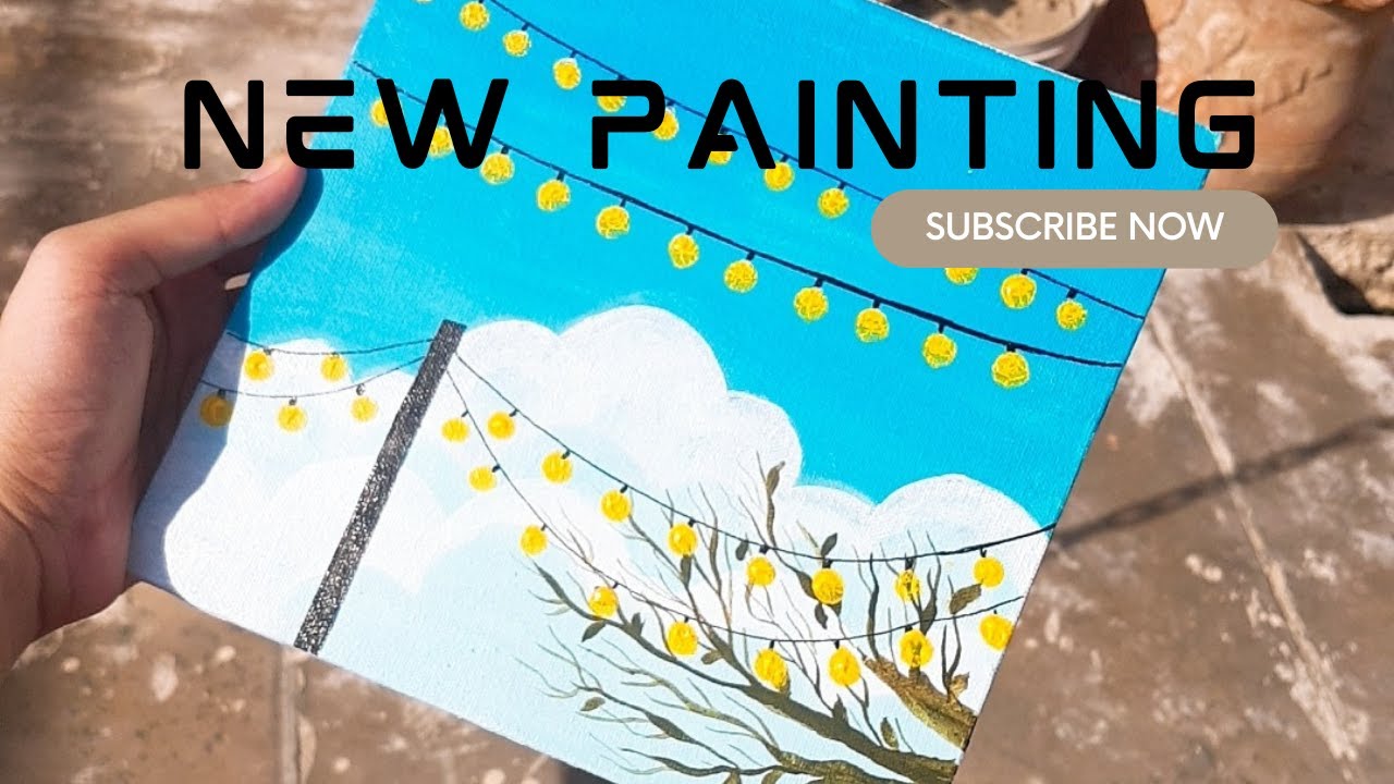 New Canvas Painting Youtube