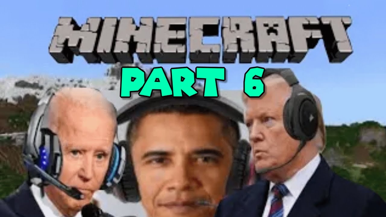 Presidents Play Minecraft 6 Youtube