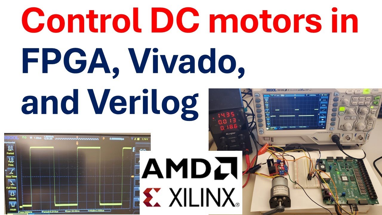 Control Dc Motor Speed And Direction Using Fpga Vivado And Verilog