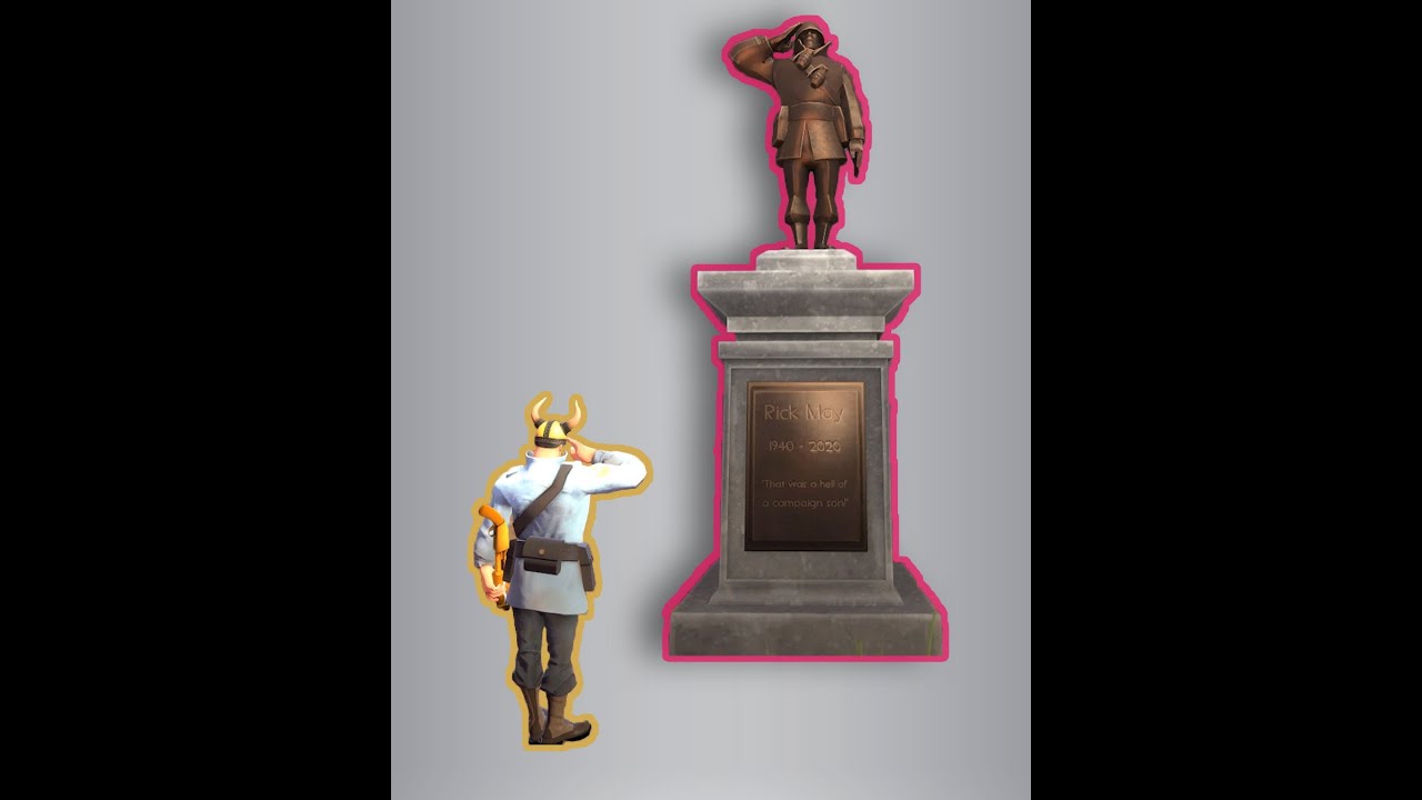 Tf2 Goodbye Soldier Rick May Tribute 1 Year Anniversary 2021