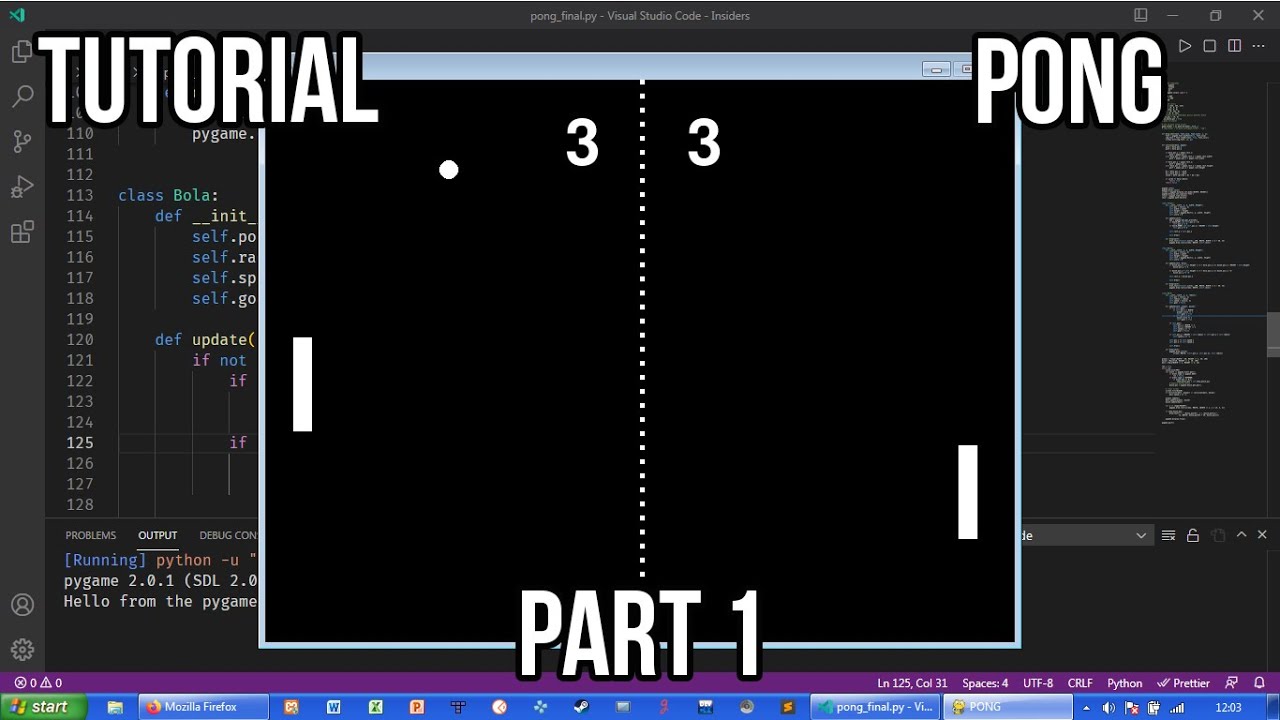 Pong Game Python Pygame At Richard Ranck Blog