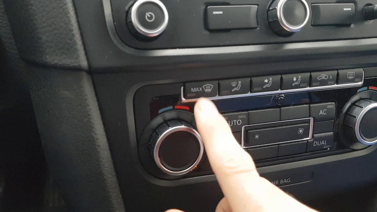 Vw Golf Vi Climatronic Issue Youtube