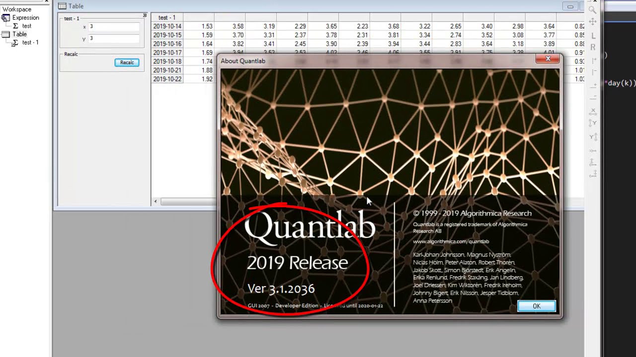 Quantlab Inside Tip Using Keyword Auto In Qlang Youtube