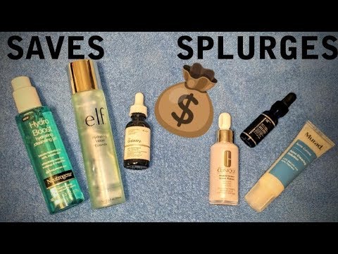 Splurge Vs Save Skincare Youtube