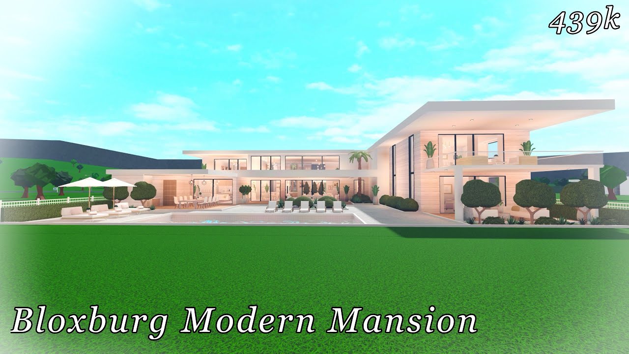 Roblox Bloxburg Modern Mansion Speed Build – Jethro Jeff Roblox Bloxburg Modern Mansion Speed Build – Jethro Jeff
