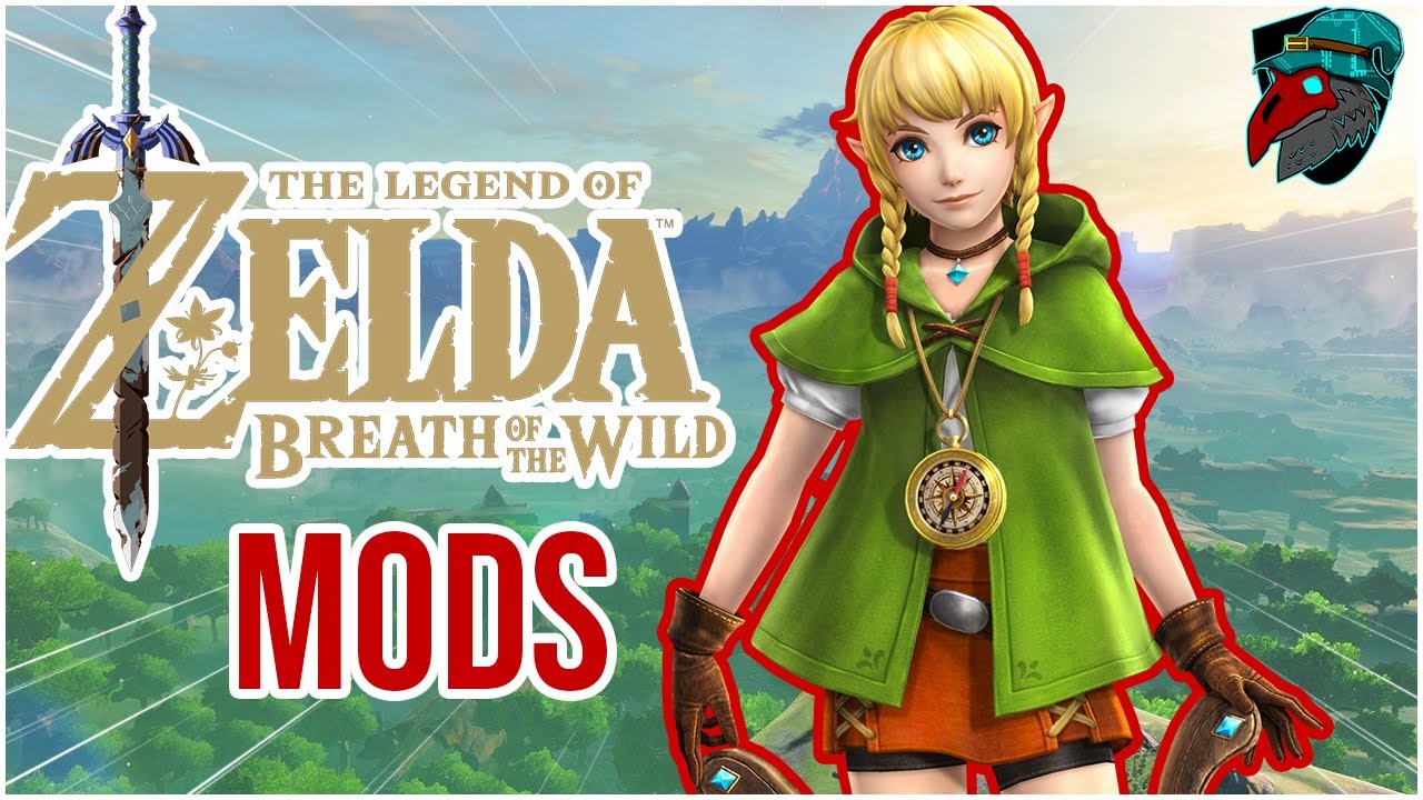 Breath Of The Wild Mods Playing As Linkle Youtube