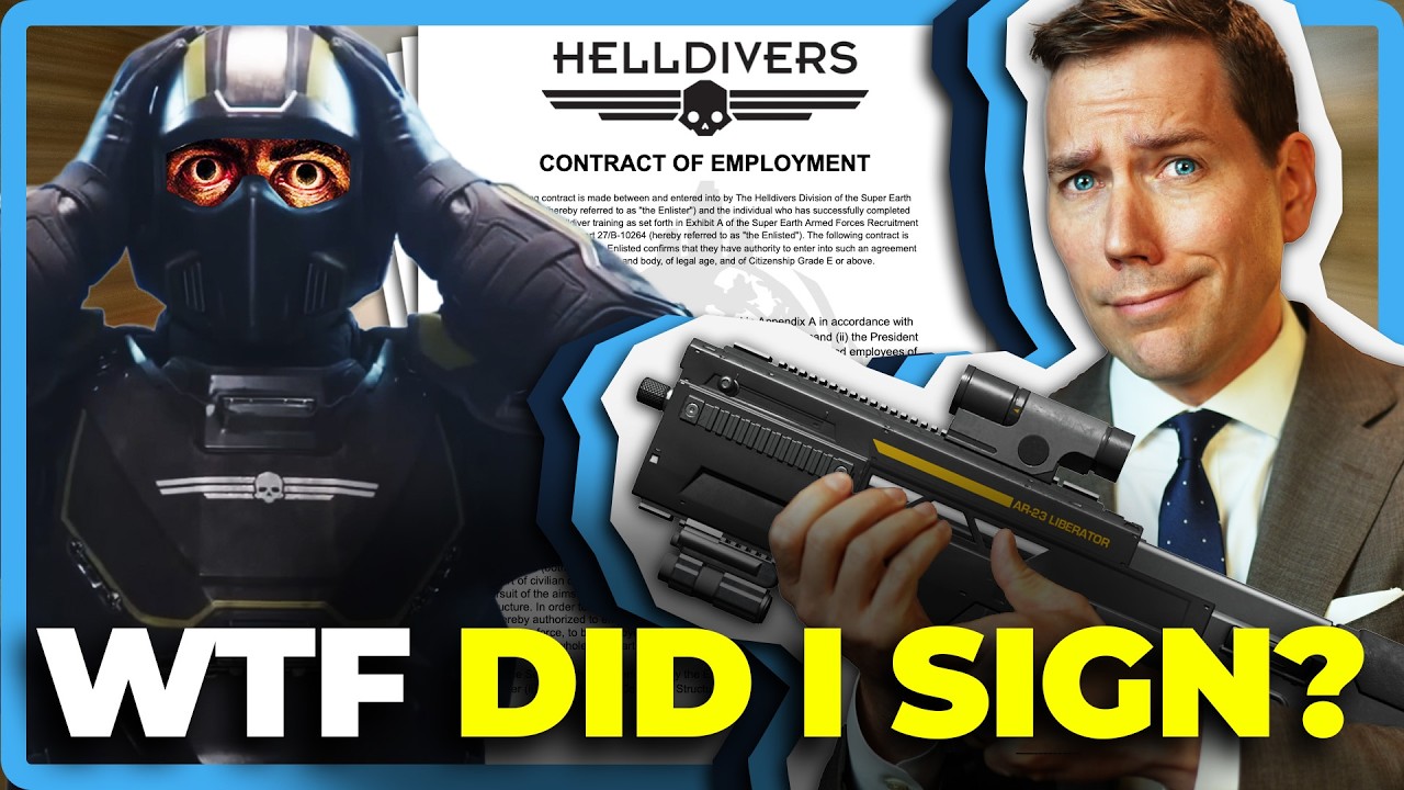 Read The Contract Before Playing Helldivers 2 Youtube