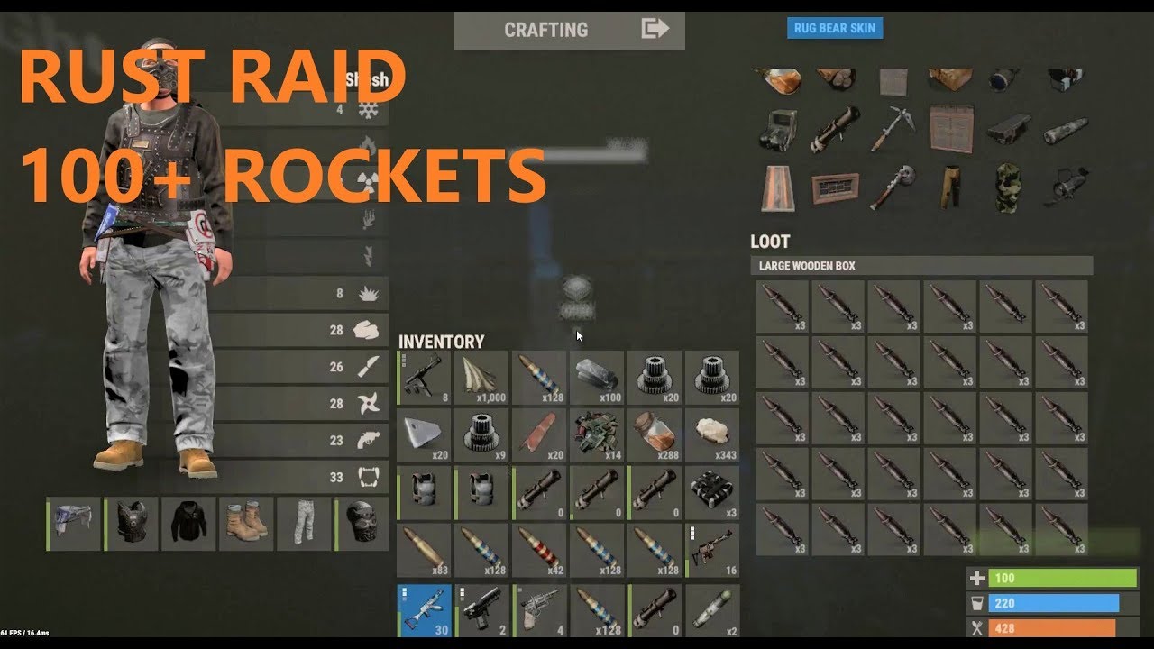 Rust Raiding Compilation Part 2 Youtube