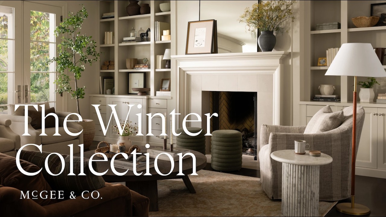 The Mcgee Co Winter Collection Earthy Inviting Living Room Tour