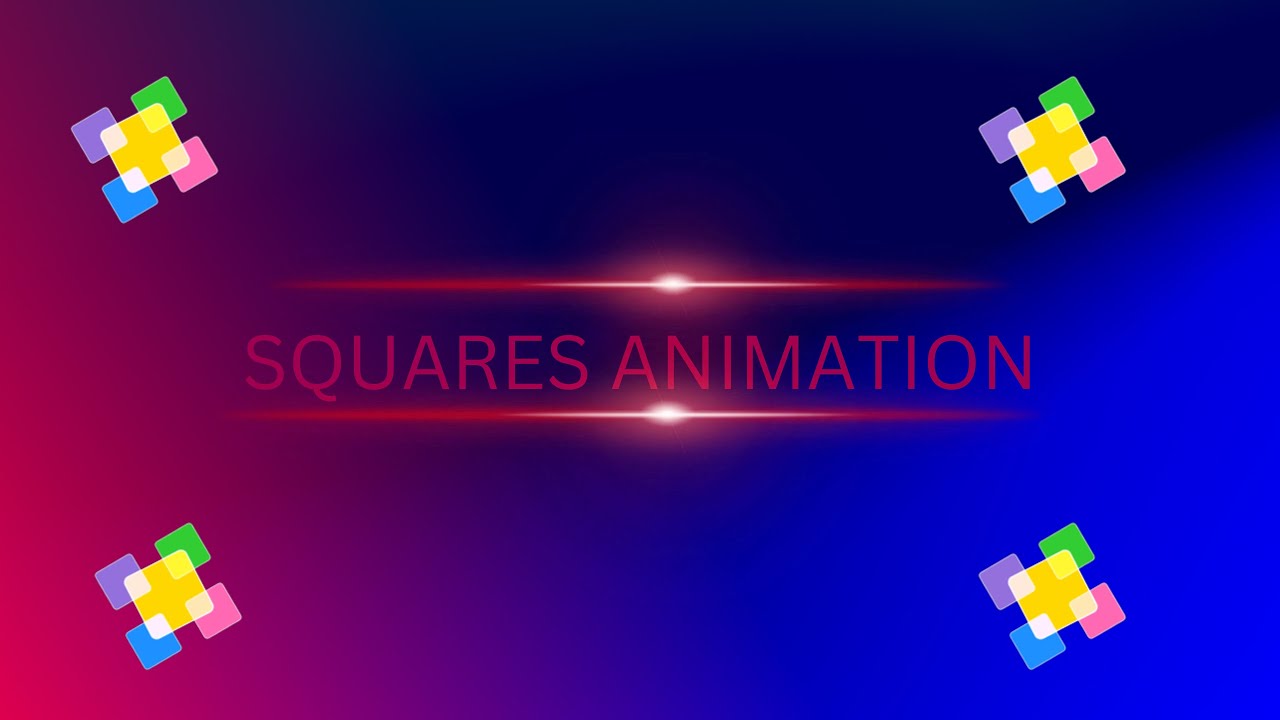 How To Create Squares Animation Using Html Css And Javascript