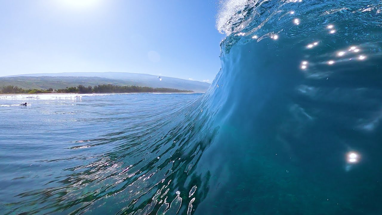 Surfing Pov Morning Glassy Barrels Youtube