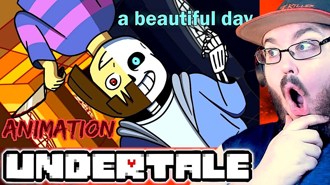 A Beautiful Day Undertale Animation Reaction Youtube