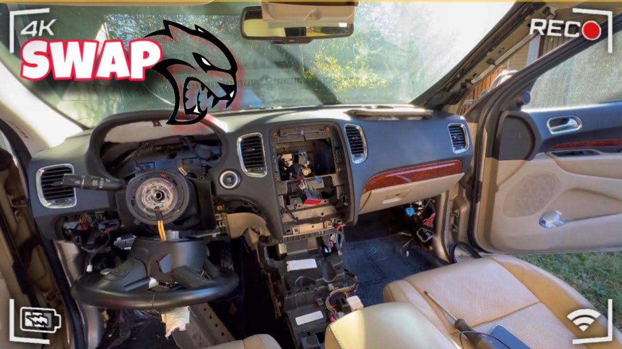 We Swapped The Dashboard On Out Hemi Durango Dodge Hemi Durango