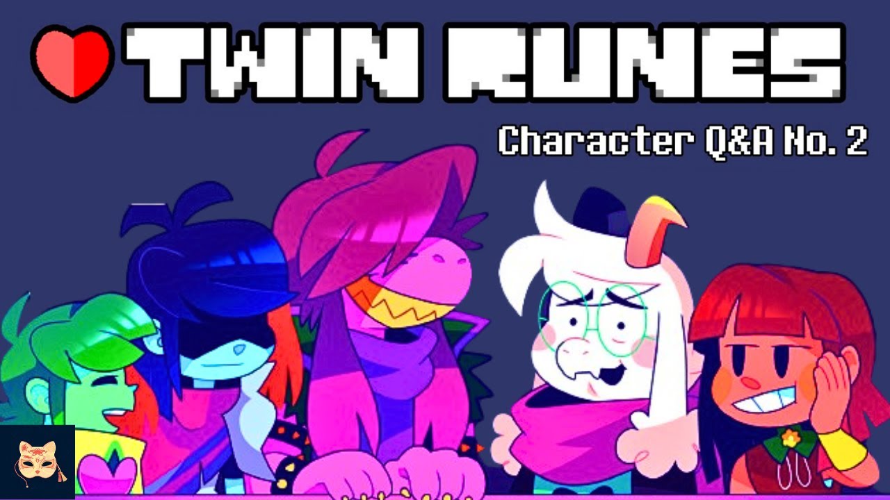 Twin Runes Q A No 2 Deltarune Undertale Comic Dub Youtube