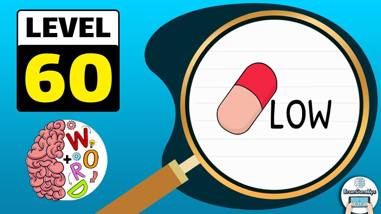 Brain Test Tricky Words Level 60 Walkthrough Youtube