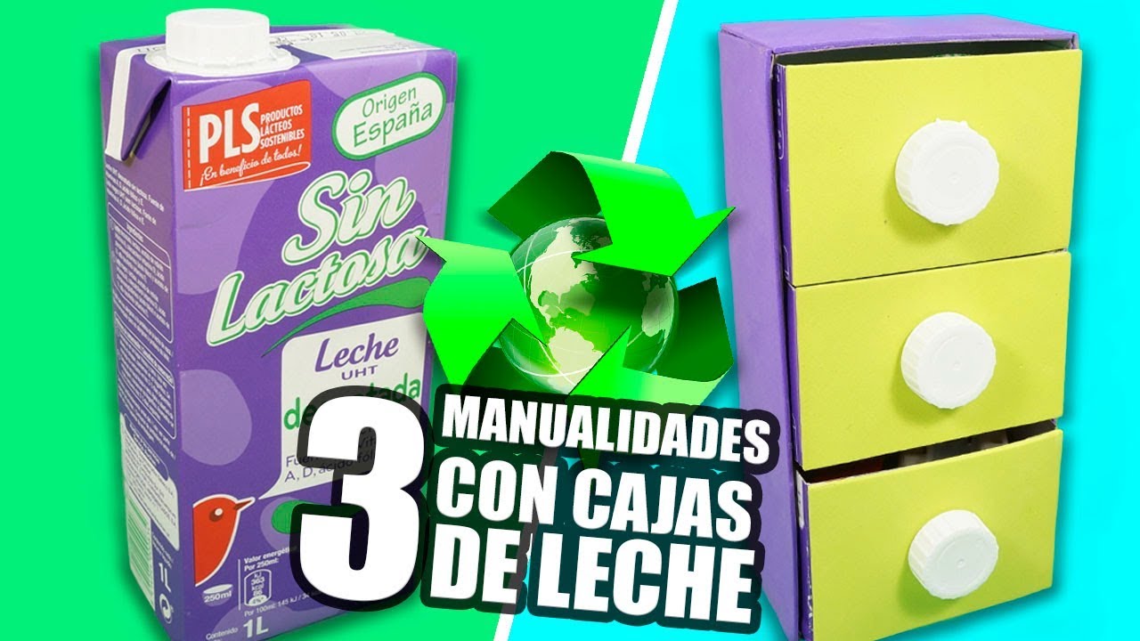 Ideas Para Decorar Cajas De Leche