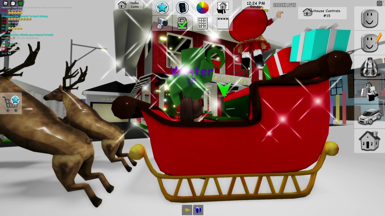 Brookhaven Christmas Update Youtube