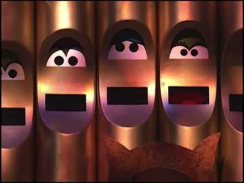 Sesame Street The Counts Number Of The Day 9 Custom Pipe Organ