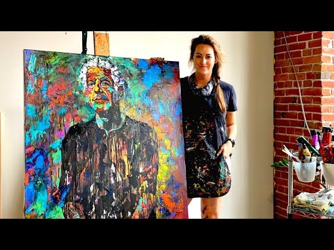 Anthony Bourdain Portrait Process Youtube