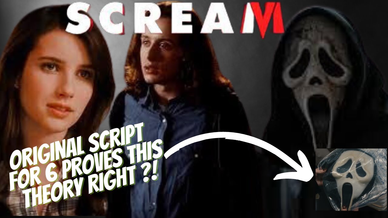 Scream 6 Og Script Proves Theory Right Screamvi Ghostface