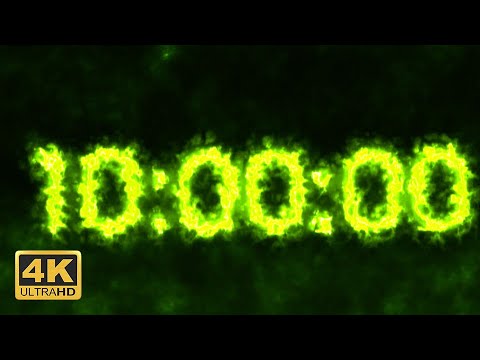 10 Hours Countdown Timer Kryptonite 4k Youtube