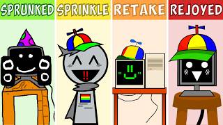 Incredibox Sprunki Sprunked Vs Sprinkle Vs Retake Vs Rejoyed All Sounds