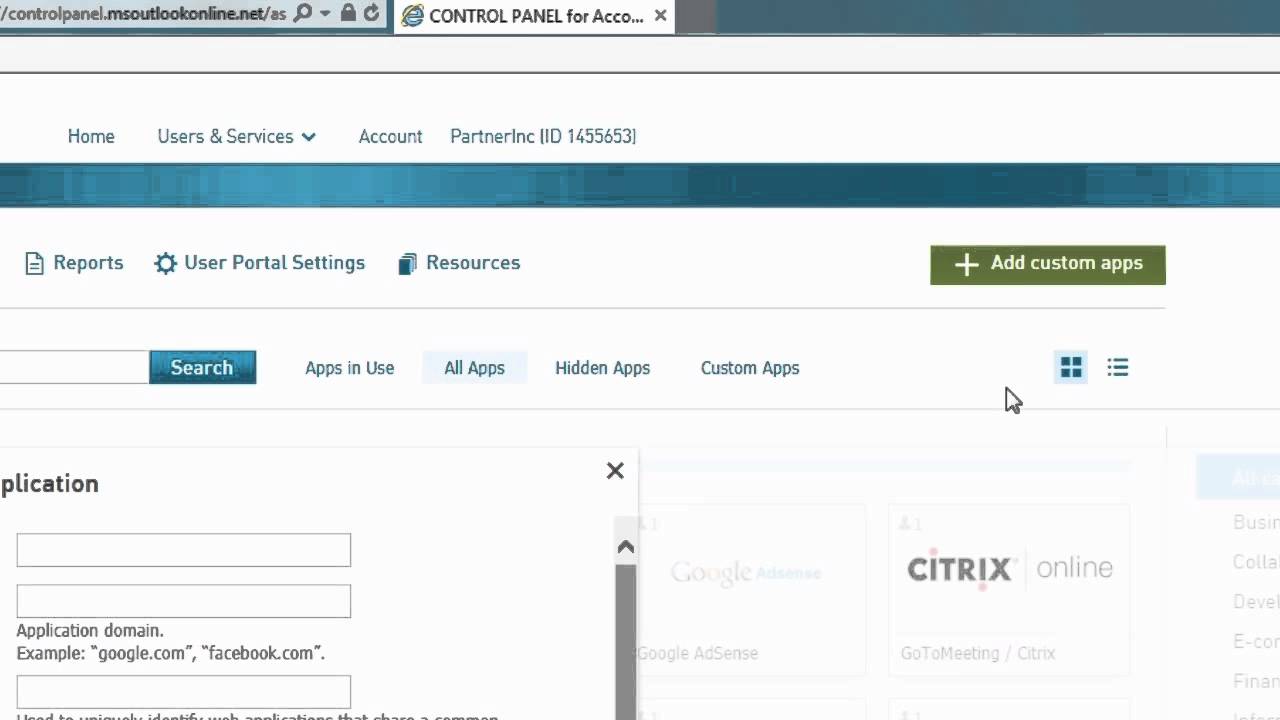 Adding Custom Apps To Connectid For Admins Youtube