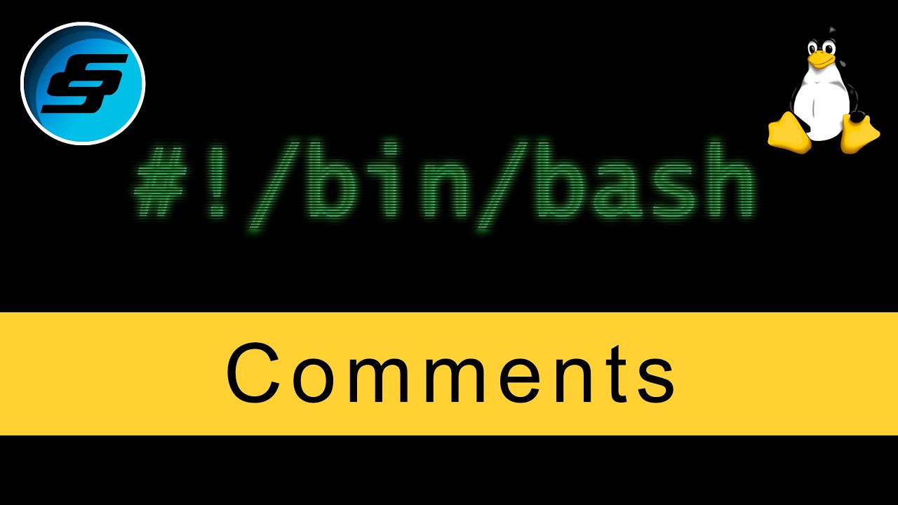 Comments Bash Scripting Youtube