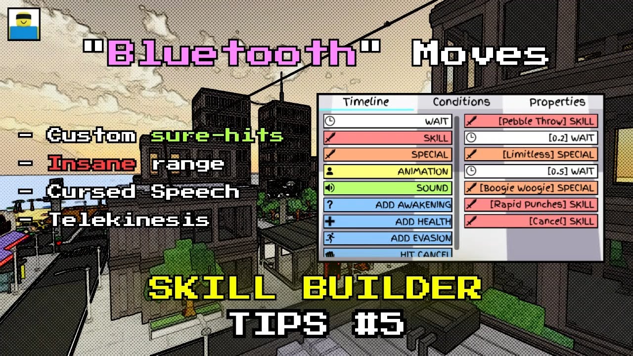 How To Make Bluetooth Moves In Jjs Jujutsu Shenanigans Skill